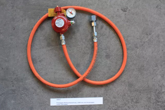 LPG hose connection, 1500 mm | Premiium gastronomy devices