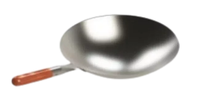 Wok pan with olive wood handle | Premium gastronomy devices