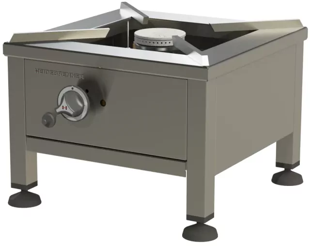 Gas stool cooker "RROSTOCK - 400 mm / 5,8 kW" | Premiium gastronomy devices