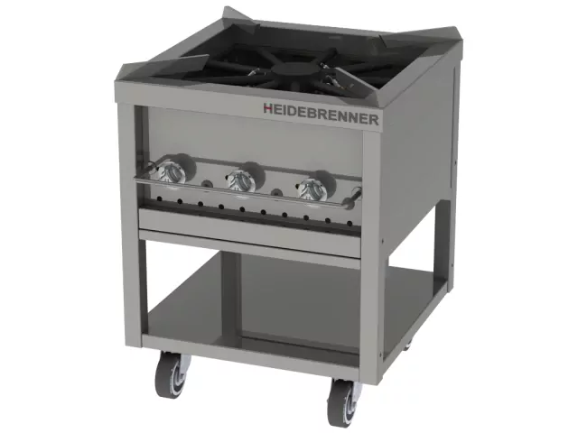 Gas stool cooker "HAMBURG Premium - 16,5 kW" | Premiium gastronomy devices